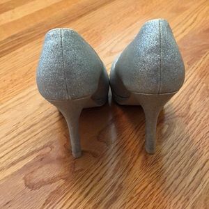 Call It Spring | Shoes | Silver Glitter Heels | Poshmark